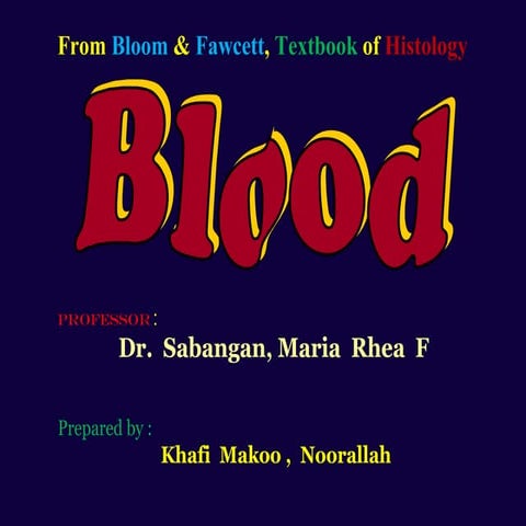 Blood | PPT