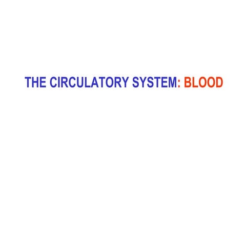 Blood | PPT