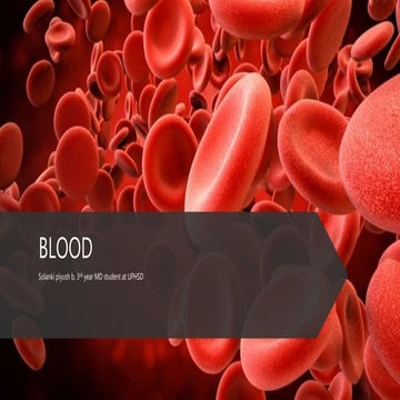 Blood | PPTX