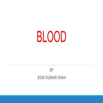 Blood | PPT