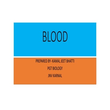Blood | PPT