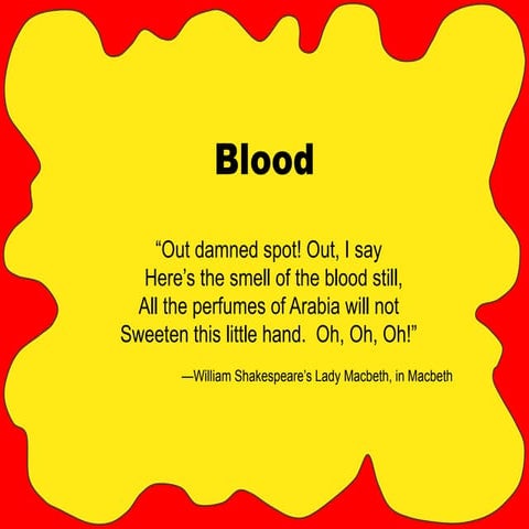 Blood Cells, Types, and Uses in Forensics | PPTX