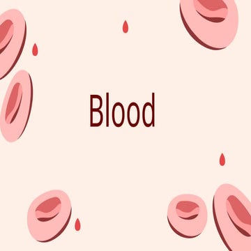 PHYSIOLOGY OF BLOODCOMPONENTS OF BLOOD] PLASMA PROTEIN | PPTX