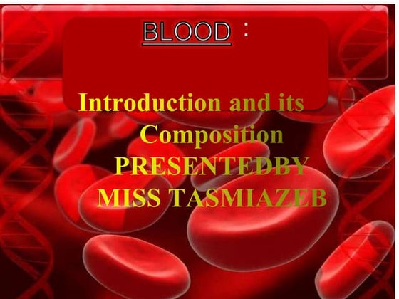 BLOOD group and components of blood .pptx