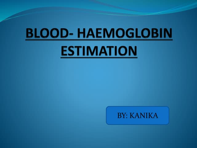 COLORIMETRIC METHOD | PPTX