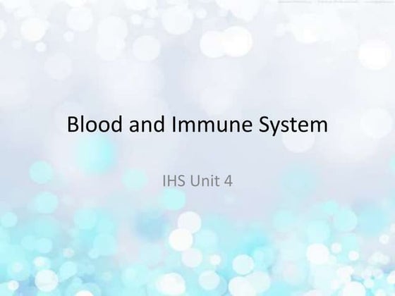 Body Systems - Grade 4 | PPTX