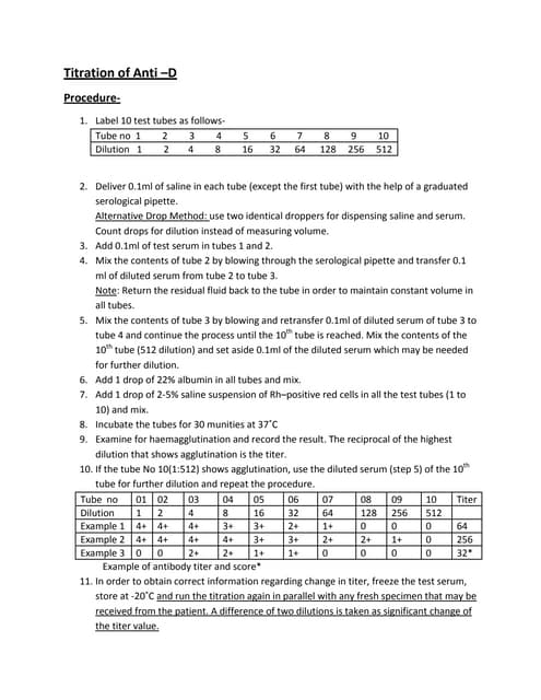 blood group du testing | DOCX