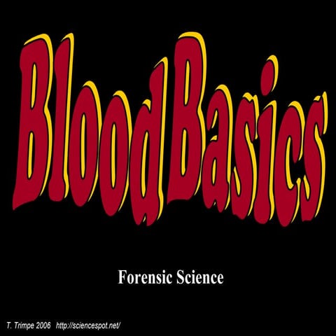 Bloodbasics revised | PPT
