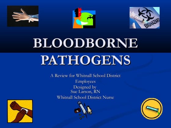 Bloodborne Pathogens Awareness Training | PPT