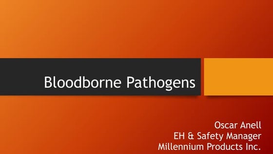 Bloodborne Pathogen Training.pptx