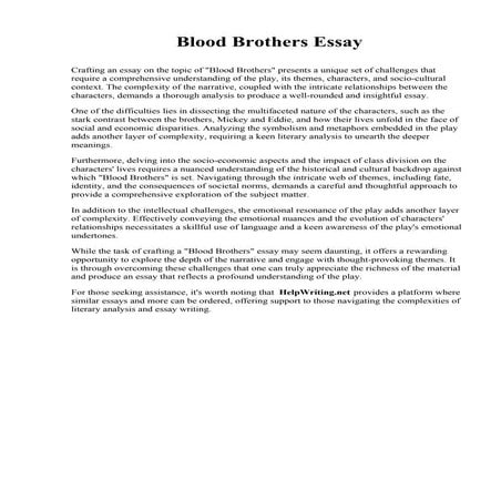 My Brother Sam Is Dead Essay. Cleveland Institute of Art | PDF