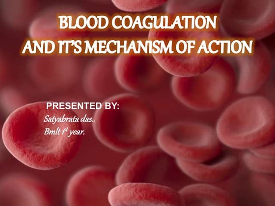 Blood Coagulation and Clotting Mechanism.pptx