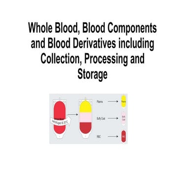 Blood component – Principles of separation & indication.pptx