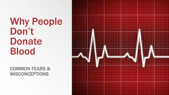 BLOOD DONATION AWARENESS | PPT