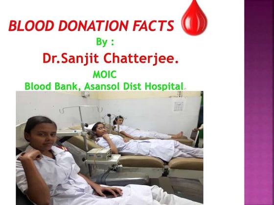 Blood donation | PPTX