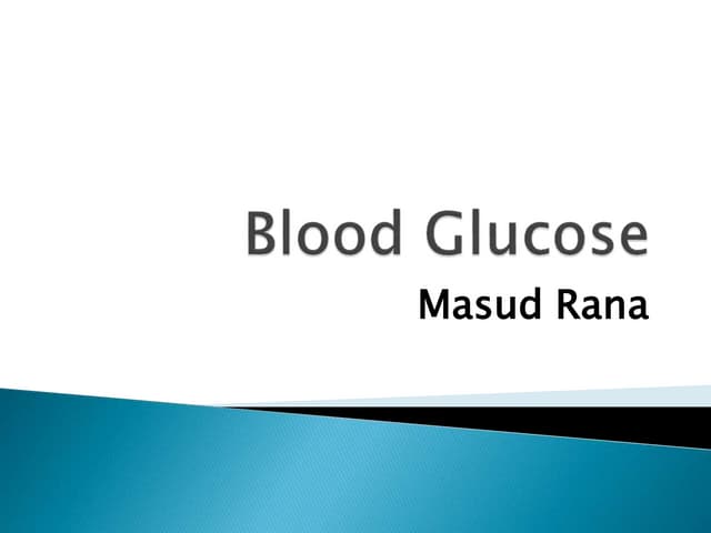Blood Glucose Regulation.ppt