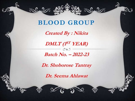 MULTIPLE ALLELES AND BLOOD GROUPING | PPTX
