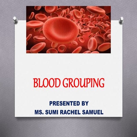 ABO Blood Grouping Biology Investigatory Project Class XII(12) | PDF