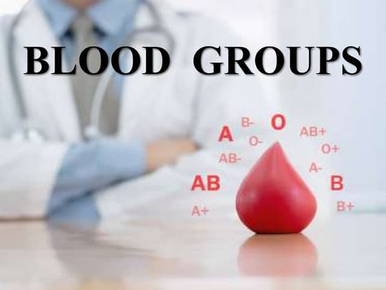 Blood group system ABO, Rh & other system | PPT