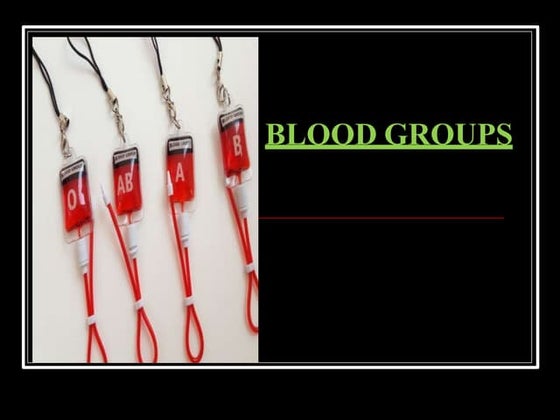 ABO Blood Grouping Biology Investigatory Project Class XII(12) | PDF