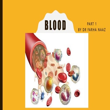 Blood part 1 | PPT