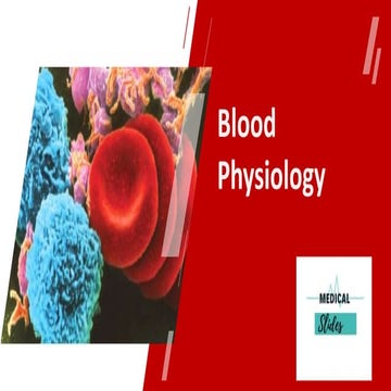 Blood physiology | PPT