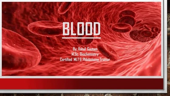 BLOOD | PPT