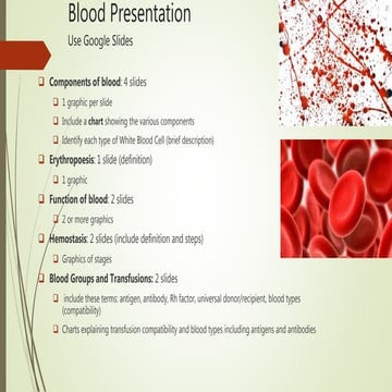 Blood presentation assignment | PPTX | Blood Disorders | Diseases and ...