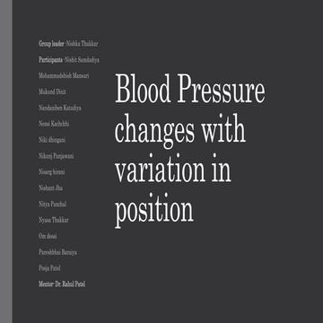 Blood Pressure changes with variation in position.pptx