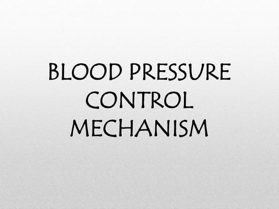 Regulation of arterial blood pressure (The Guyton and Hall Physiology ...