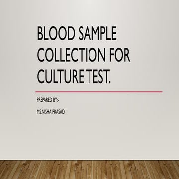 Blood sample collection for culture test (2).pptx