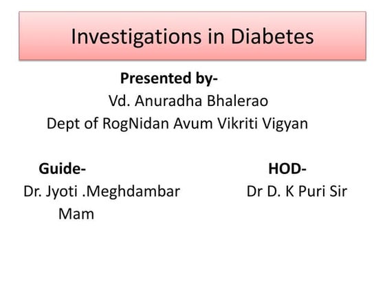 Hgt Monitoring | PPT