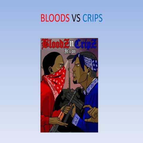Bloods Vs Crips | PPTX
