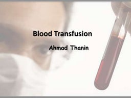 Blood Administration | PDF