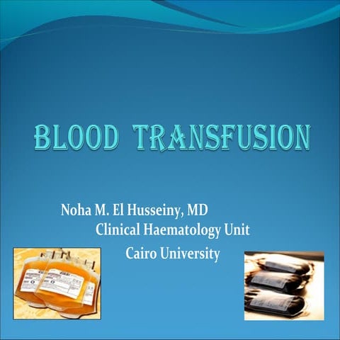 Blood transfusion 2 | PPT