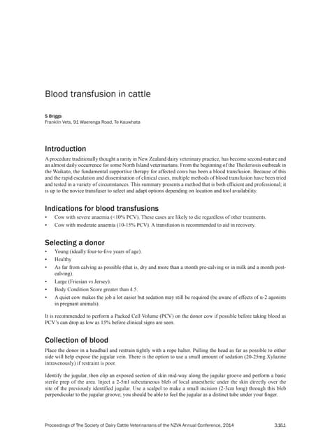 Collection of fish blood | PPT