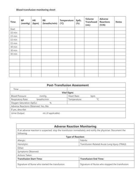 Detailed Blood transfusion monitoring sheet .docx Detailed Blood transfusion monitoring sheet .docx