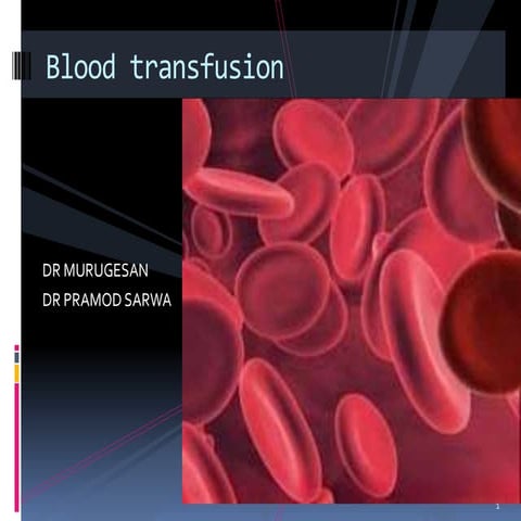 Exchange blood transfusion