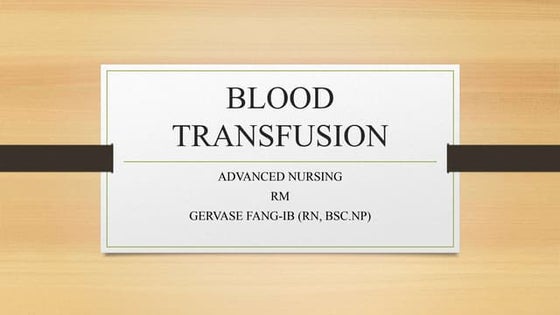 BLOOD TRANSFUSION.pptx