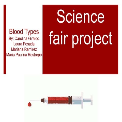 Blood Types | PPTX