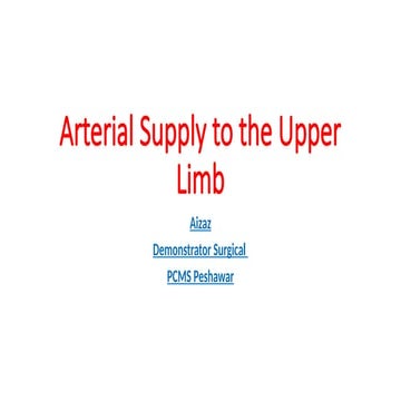 Presentation1.pptx, radiological vascular anatomy of the upper and ...