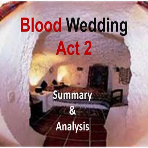 Blood wedding images | PPTX