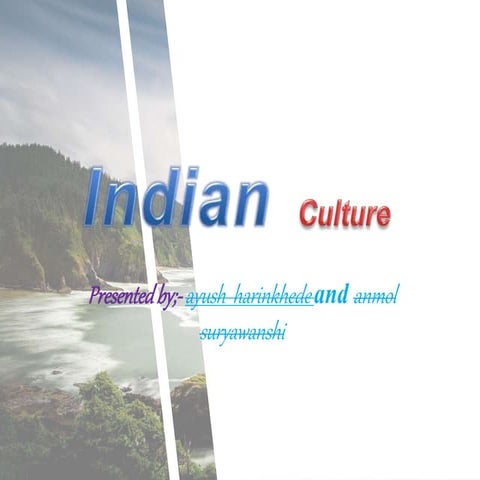 Indian Culture | PPT