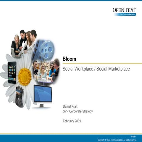 Bloom Basics February 2009 | PPT