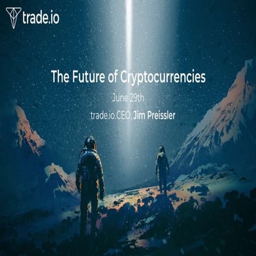 Jim Preissler, CEO, Opening remarks the Bloomberg event, The Future of ...