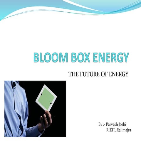 Bloom box energy | PPTX