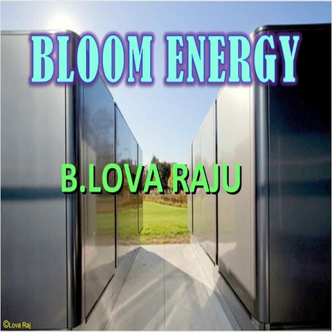 Bloom energy | PPT