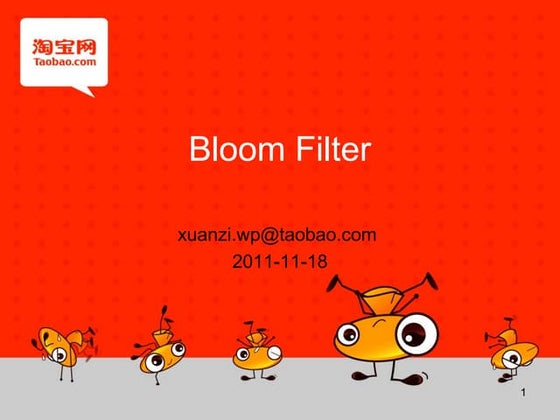 bloomfilter.ppt | Programming Languages | Computing