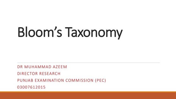 Bloom’s Taxonomy verbs for Question Paper Setting (1).pptx