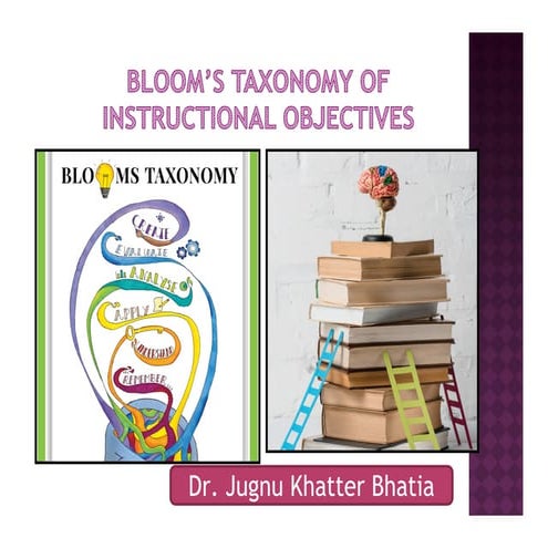 Bloom's Taxonomy of Instructional Objectives | PPT